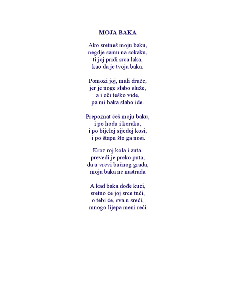 Moja Baka | PDF