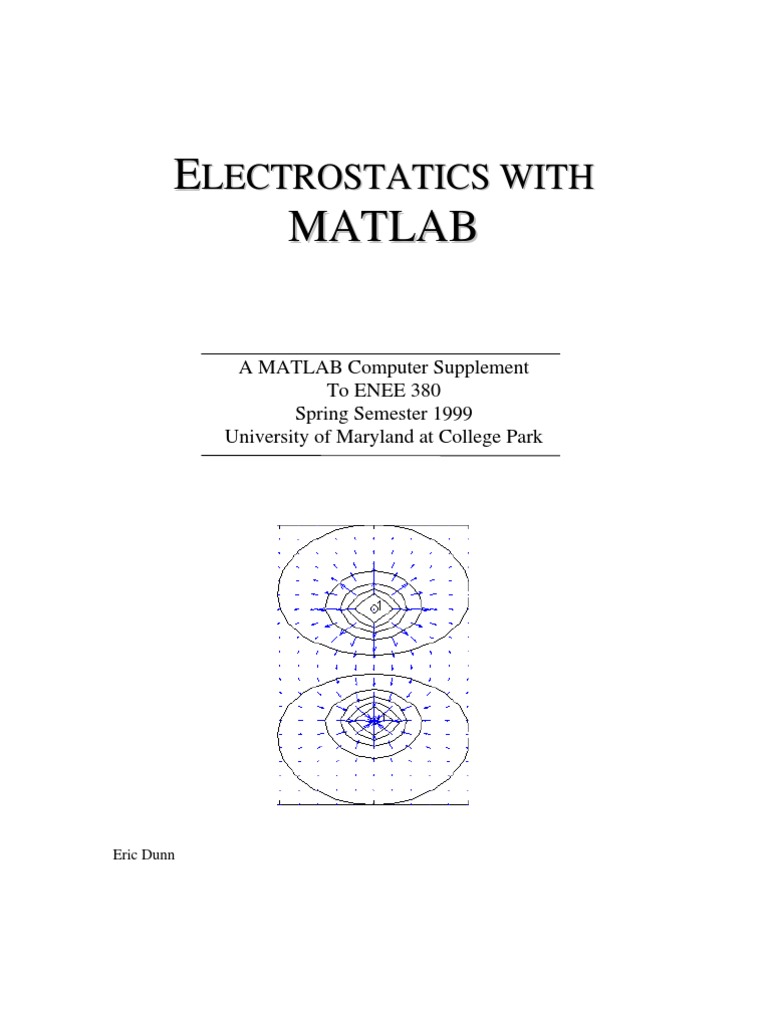 Electrostatics | PDF | Matrix (Mathematics) | Divergence