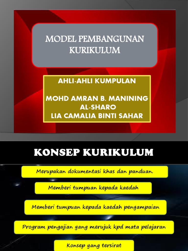 Model Kurikulum | PDF