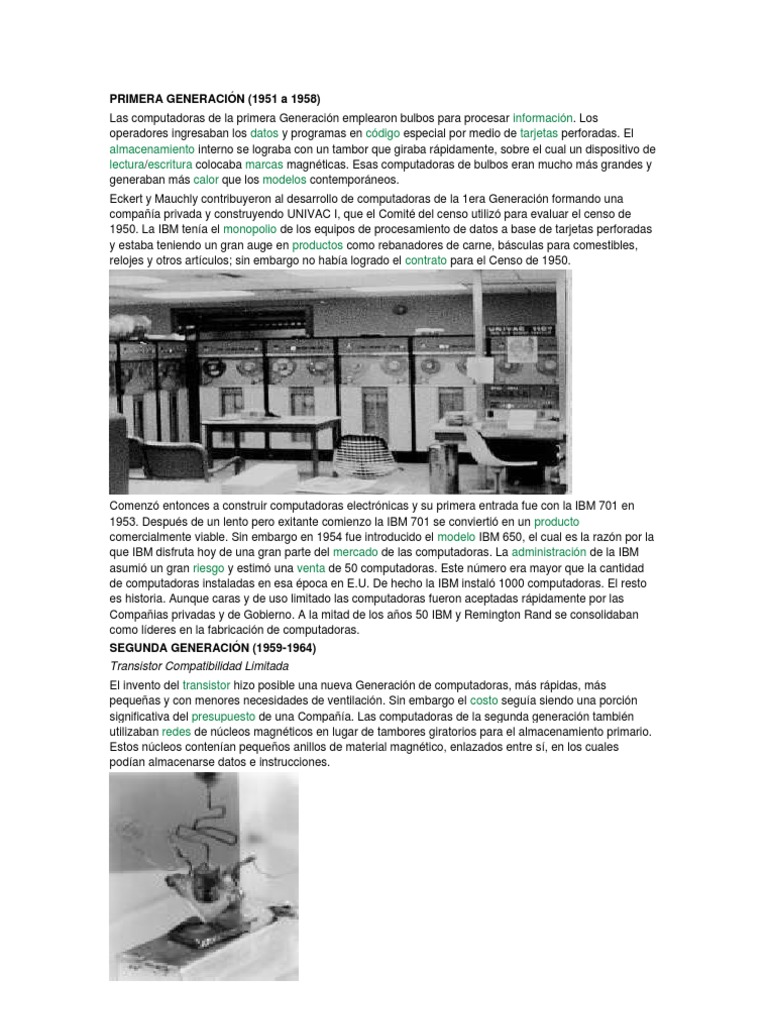 Primera Generación | PDF