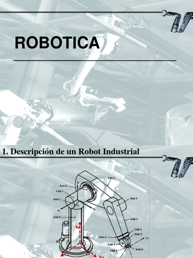 Modelacion Cinematica Directa de Robots | PDF | Tiempo espacial | Cinemática