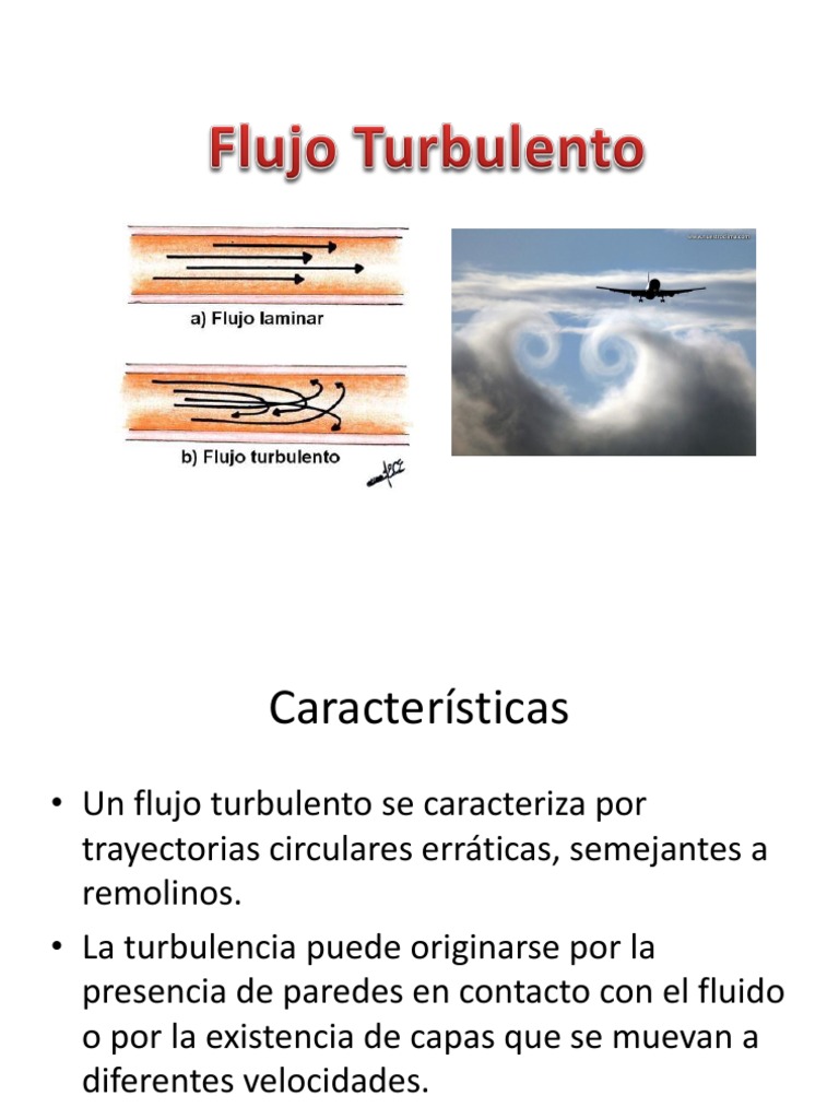 Características del flujo turbulento | PDF