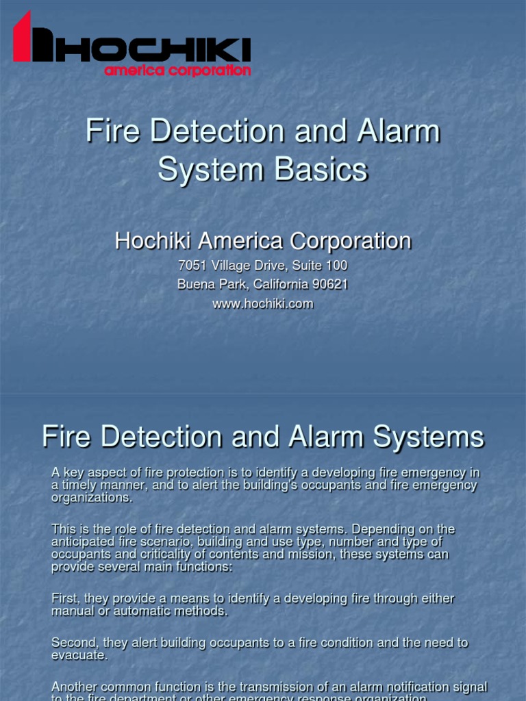 Fire Detection and Alarm System Basics | PDF | Ion | Electron