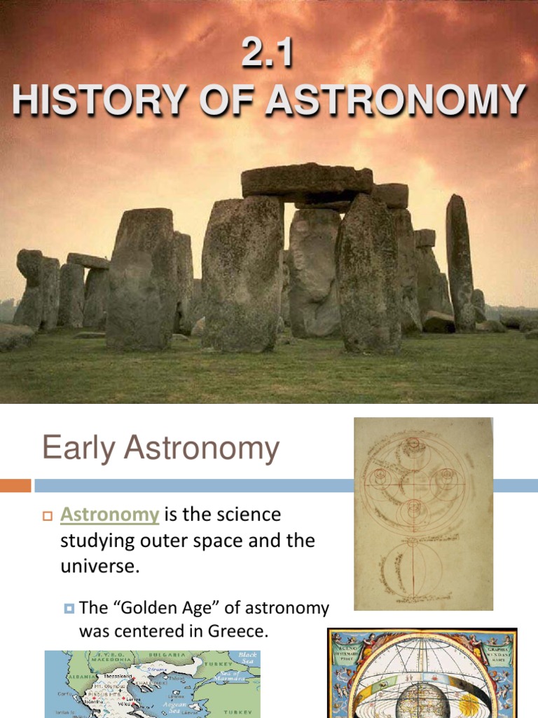 History of Astronomy: Key Developments | PDF | Tycho Brahe | Heliocentrism