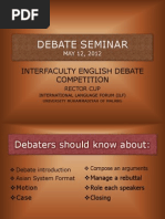 Debate Template Scripts | PDF | Argument | Logic
