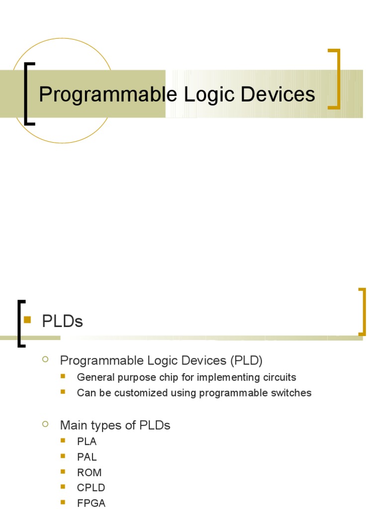 Programmable Logic Devices | PDF | Field Programmable Gate Array | Electrical Circuits