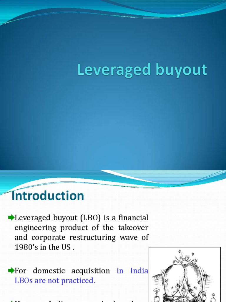 Chp. 9 Leveraged Buyout | PDF | Leveraged Buyout | Leverage (Finance)