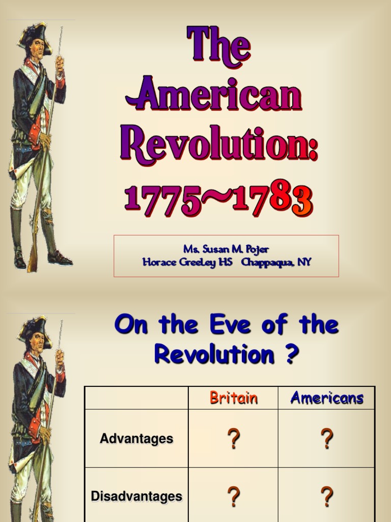 American Revolution: Key Events & Strategies | PDF | American ...