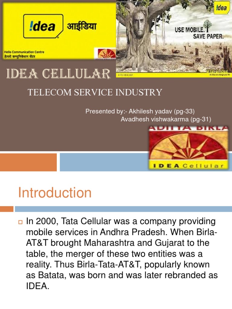 IDEA Cellular: Growth in Telecom Industry | PDF | Mobile Phones ...