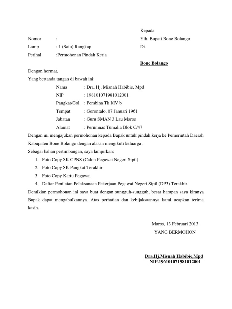 Contoh Surat Rekomendasi Mutasi Guru Pns - Delinewstv Contoh Surat Rekomendasi Mutasi Guru Pns - Delinewstv
