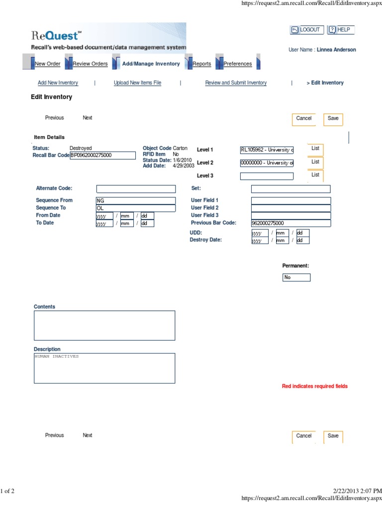 "Destruction Report - Olson" Evidence of Destruction of Study 41 Files ...