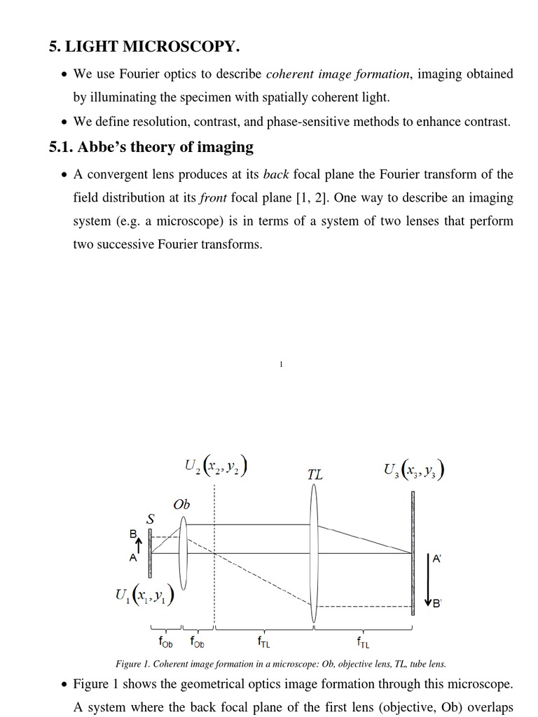 05 Light Micros Pdf Angular Resolution Microscopy 6394