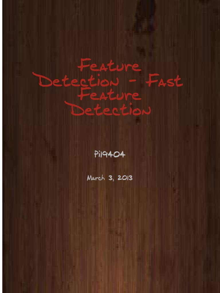 Overview and Implementation of Fast Corner Detection Method | PDF ...