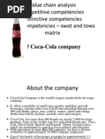 Chap 4 - Coca Cola VRIO Analysis | PDF | Coca Cola | Brand