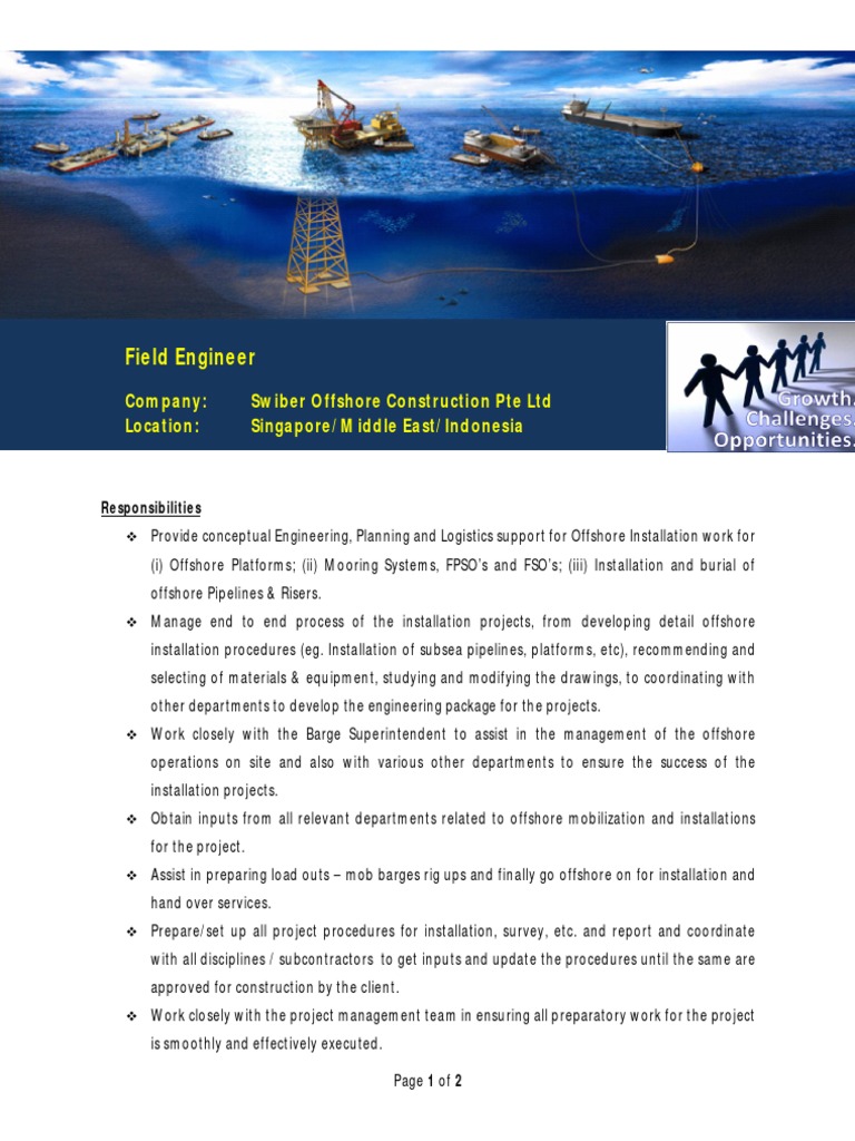 Job Advertisement SOC Field Engineer | PDF