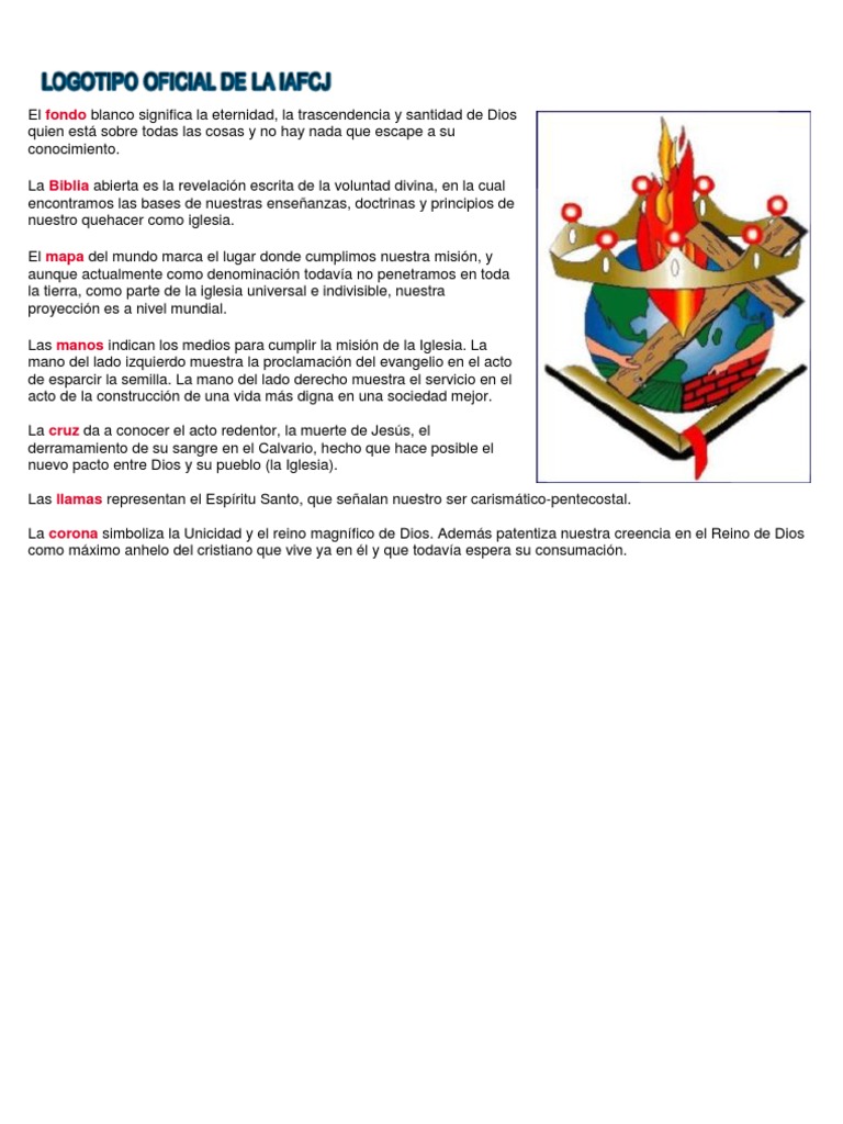 Significado del Logo IAFCJ | PDF
