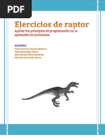 Manual Raptor | PDF | Programa de computadora | Programación