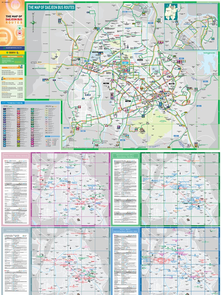 Daejeon Bus Routes | PDF | Transport | Chess