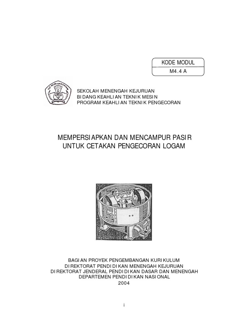 Teknik Mencampur Pasir Pengecoran | PDF | Seni | Komputer