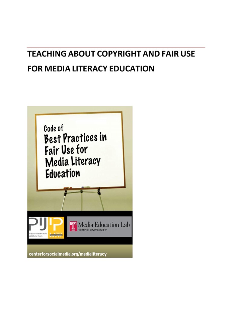 Copyright Curriculum | PDF | Fair Use | Copyright