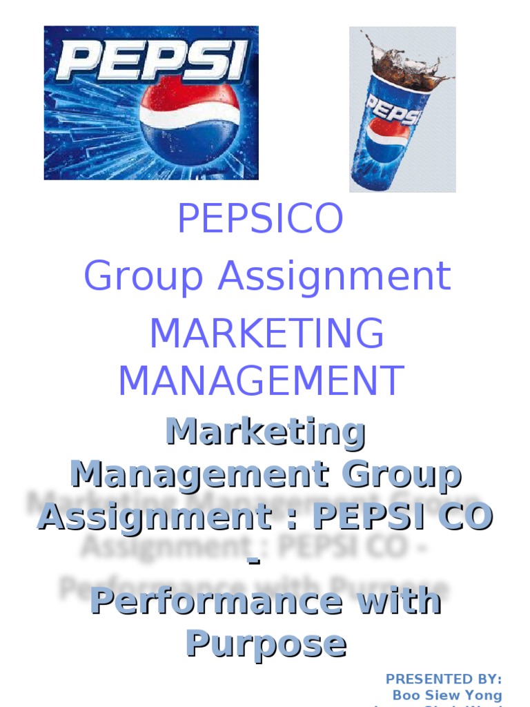 Pepsi Case Study Analysis | PDF | Pepsi Co | Pepsi