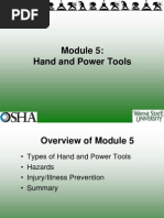 Hand and Portable Power Tools Pre Use Inspection Checklist | PDF