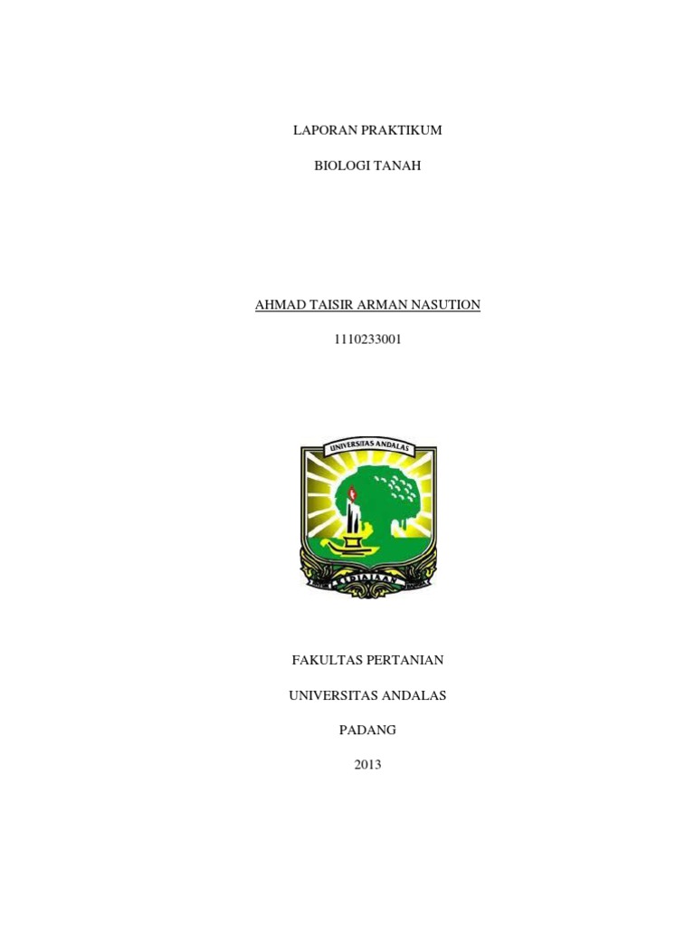 Peranan Biota Tanah dalam Kualitas Tanah | PDF | Griya & Taman ...