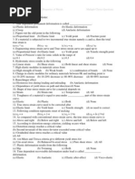 IGCSE MCQ Answer Sheet 40 Questions | PDF