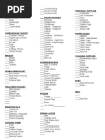 Kroger Shopping List | PDF | Breads | Salad