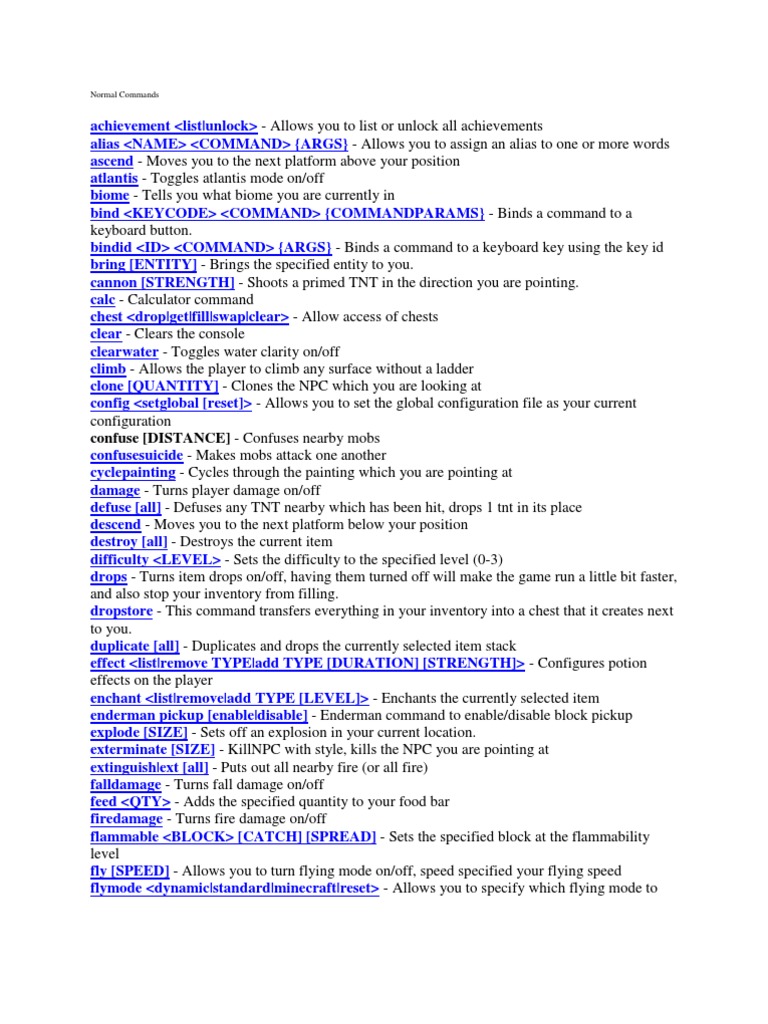 Minecraft List | PDF | Minecraft | Grey