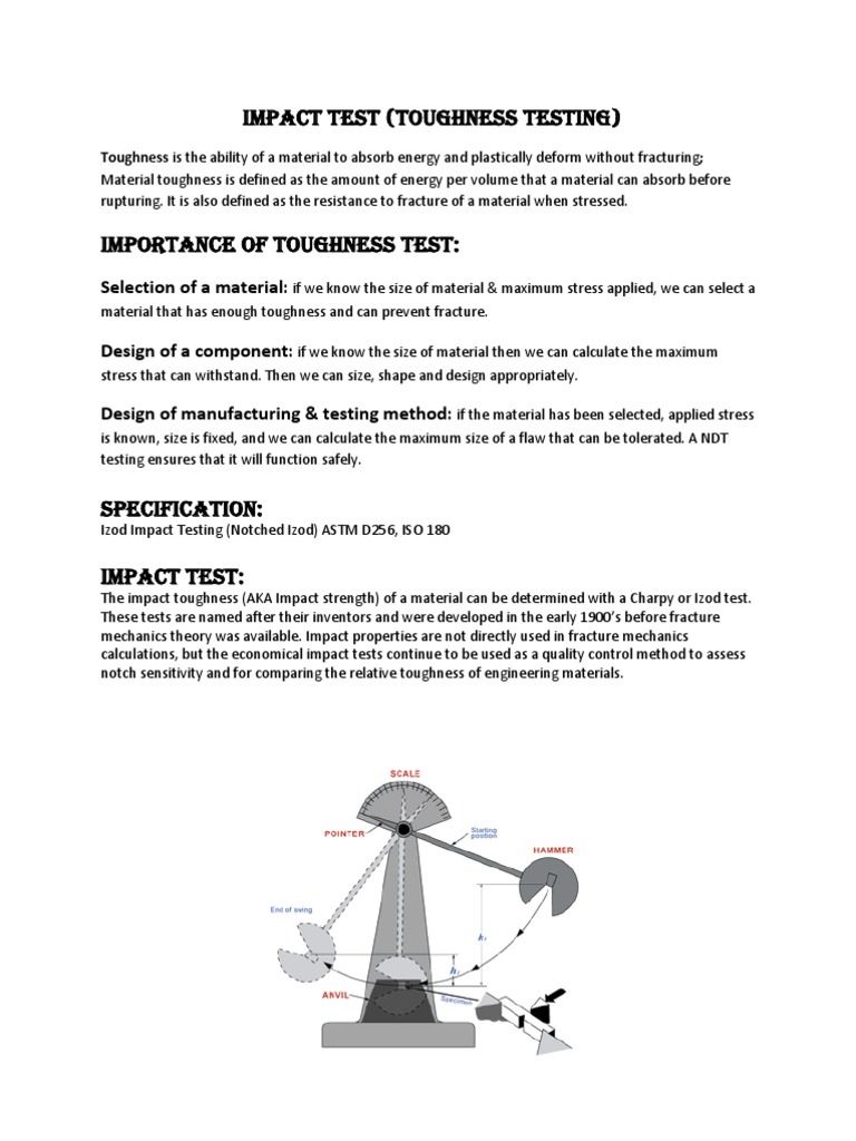 Impact Test | PDF | Building Engineering | Chemical Product Engineering
