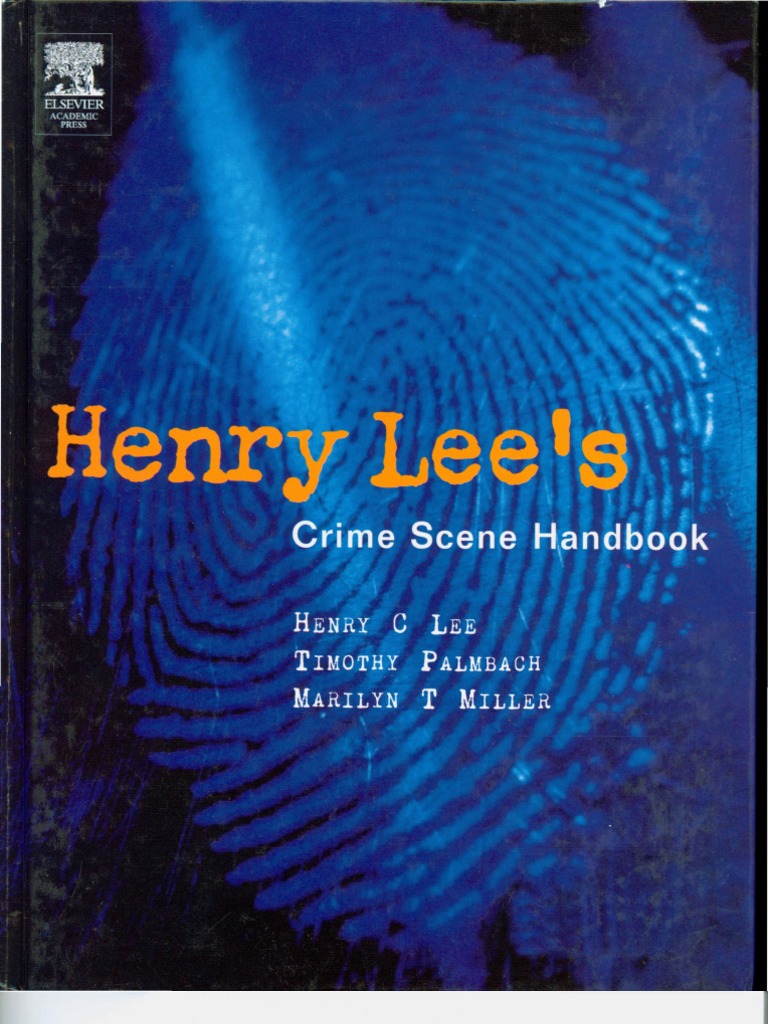 Crime Scene Handbook | PDF
