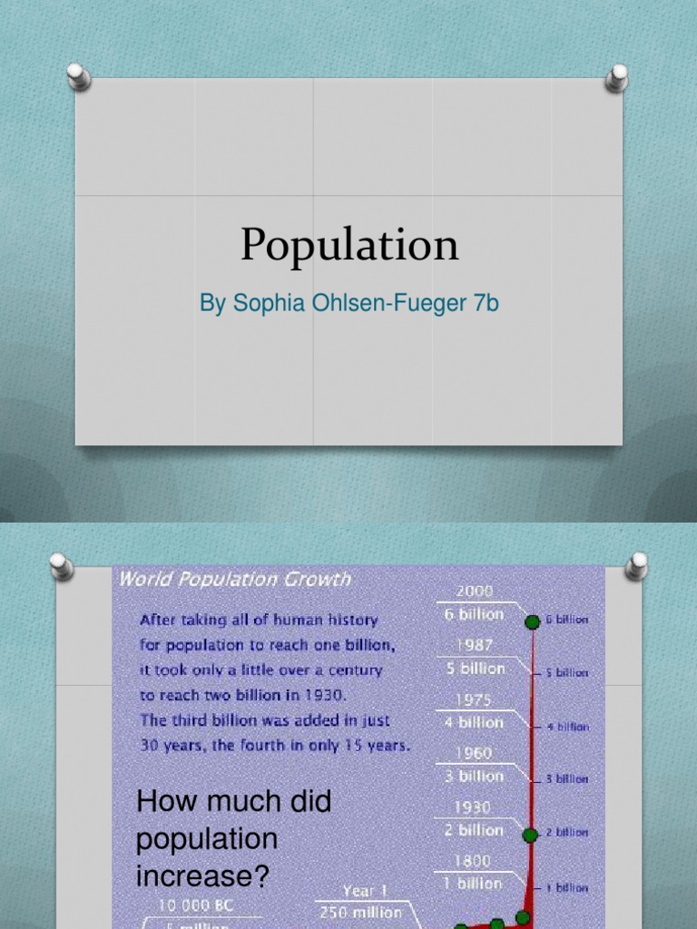 Understanding Population Growth Impacts | PDF