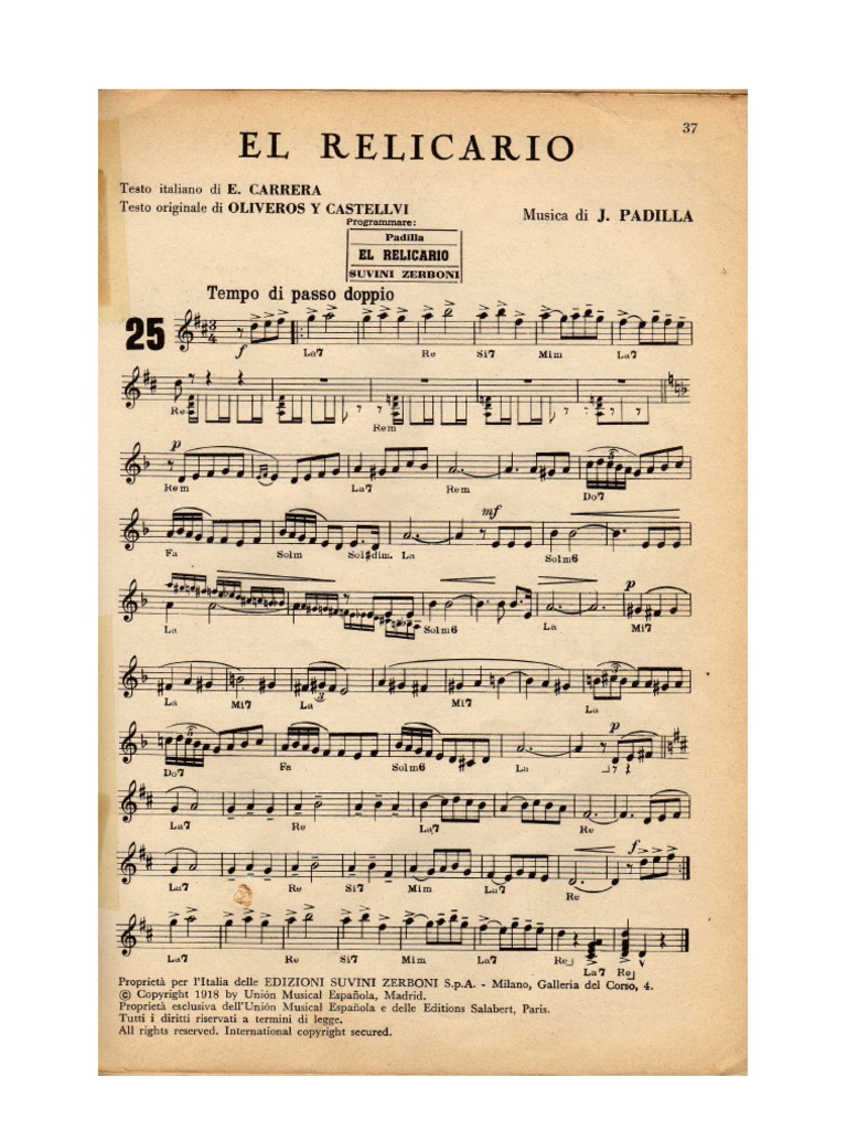El Relicario | PDF