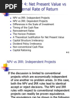 IRR(PRESENTATION).ppt | Internal Rate Of Return | Net Present Value