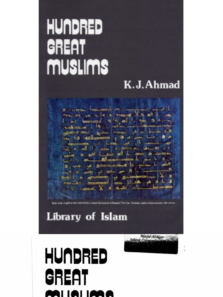 Hundred Great Muslims PDF | PDF | Muhammad | Umar