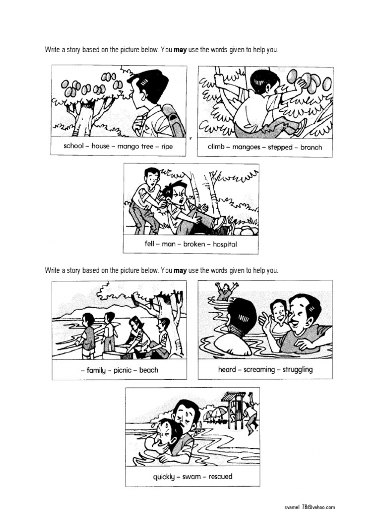 Story Writing Prompts from Pictures | PDF