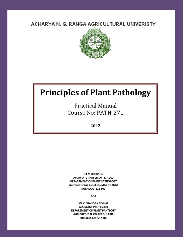 Plant Pathology Lab | PDF | Growth Medium | Infection