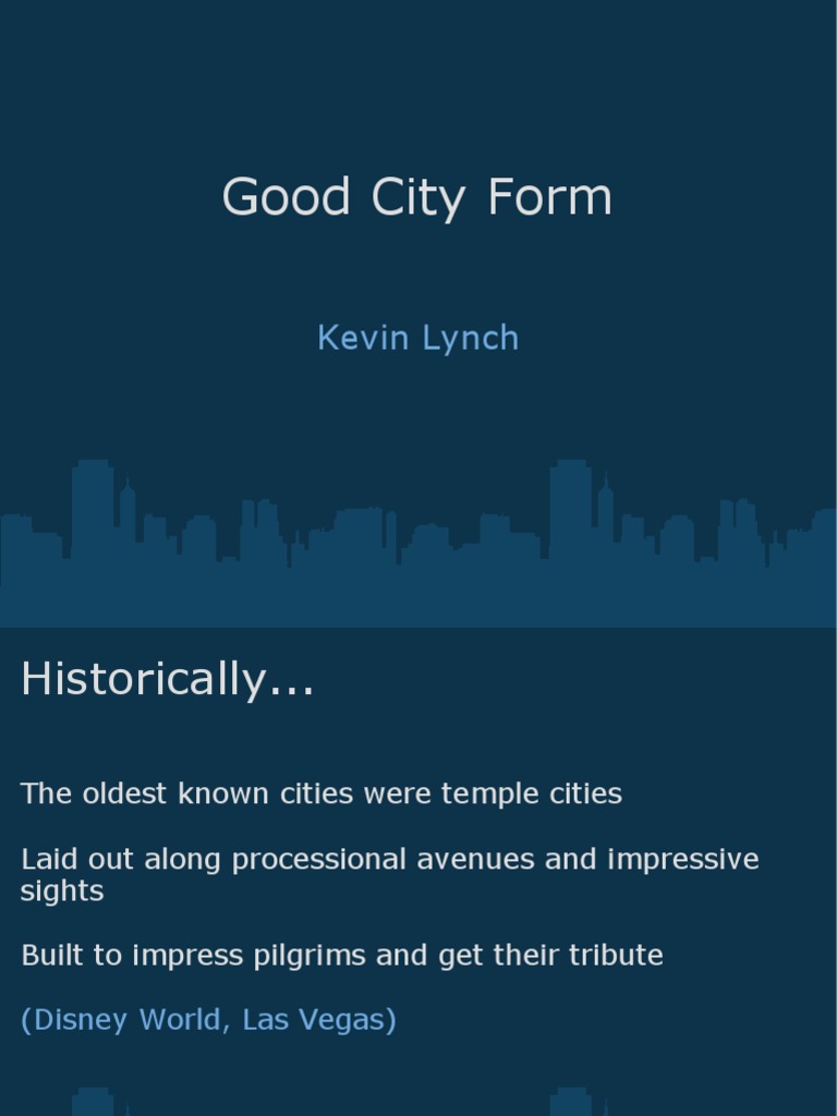 Good City Form | PDF