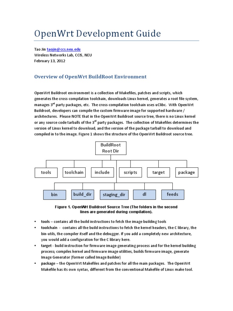 OpenWrt Dev Tutorial | PDF | Computer Programming | Information Technology Management