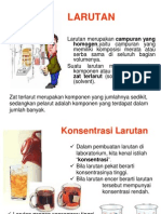Soal Dan Jawaban Konsentrasi Larutan | PDF