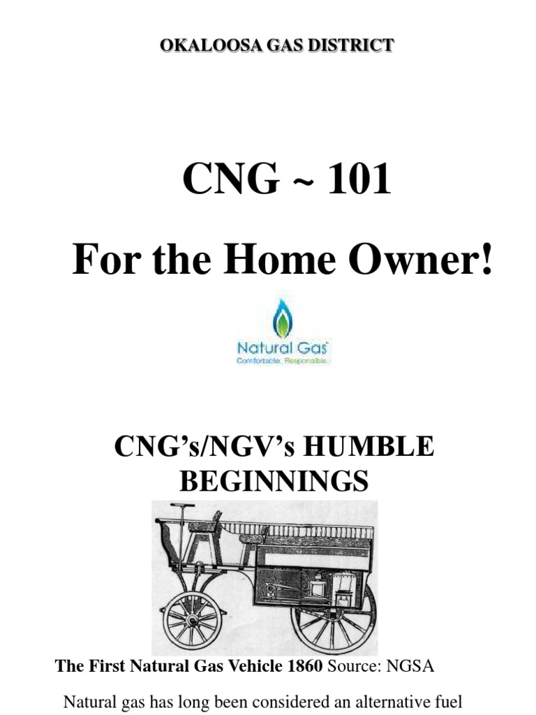 Understanding Natural Gas as a Vehicular Fuel: A Brief History and ...