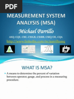 GRR Study MSA Template | PDF | Variance | Scientific Method