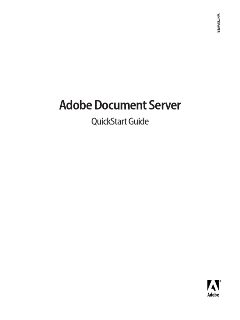 Adobe Document Services - QuickStart Guide | PDF | Portable Document ...
