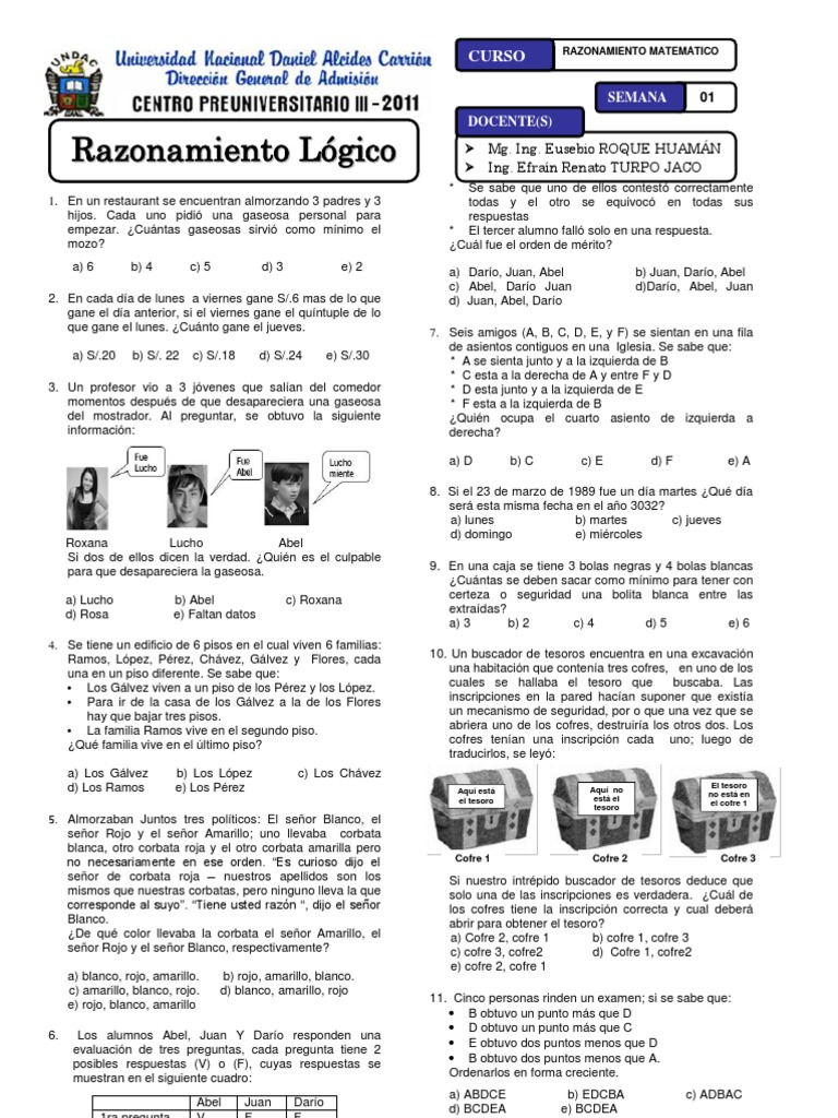 Practicas RM Semanas 1 Al 12 | PDF | División (Matemáticas) | Conceptos ...