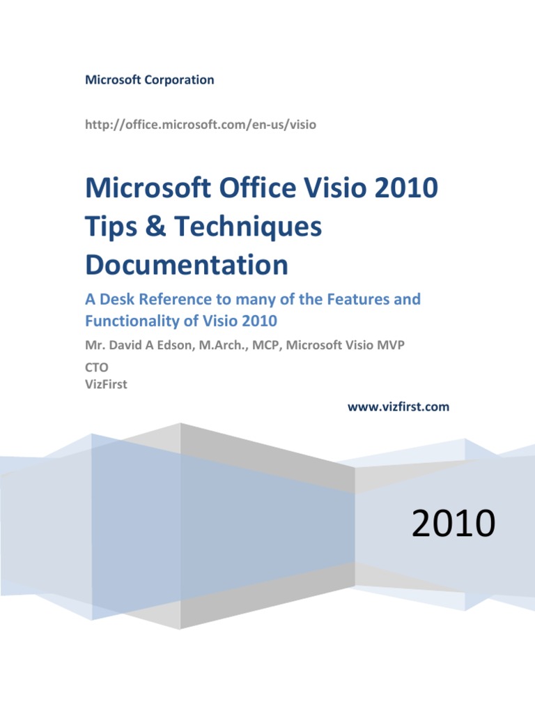 Visio 2010 Tips & Techniques Guide | PDF | Computer Keyboard | Button ...