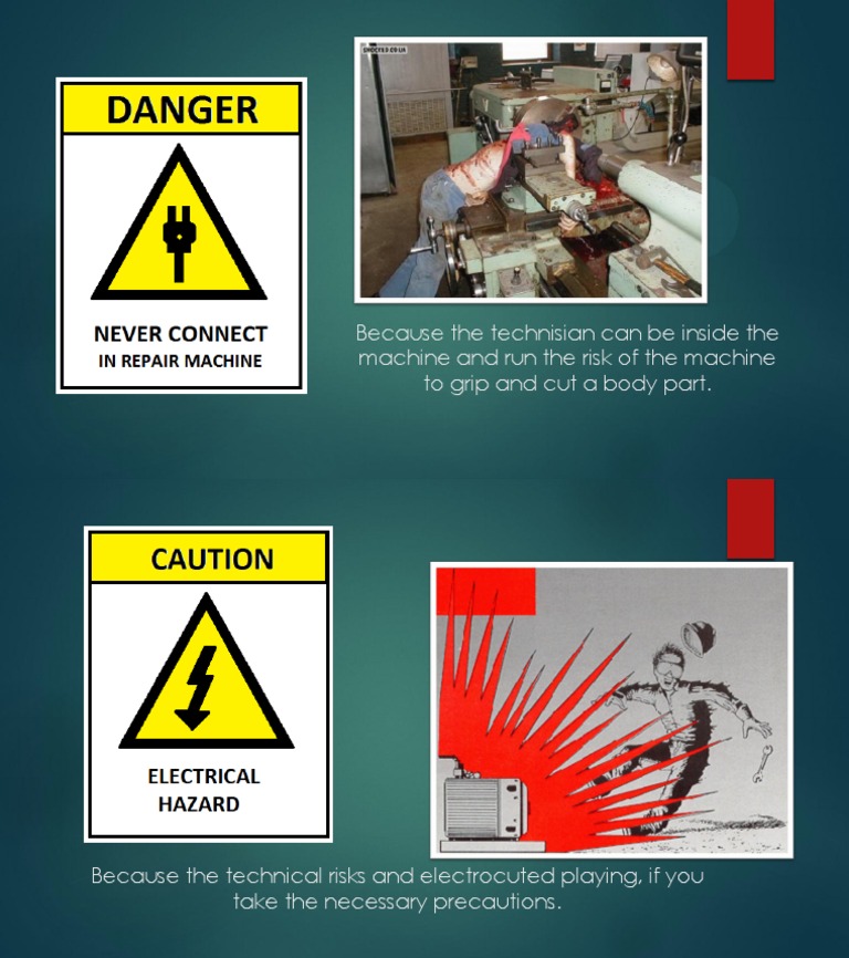 Machine Safety and Risk Precautions | PDF