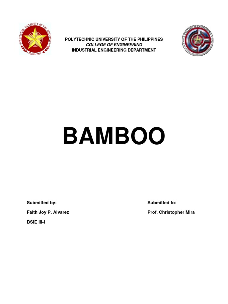 Bamboo | PDF | Bamboo | Wood