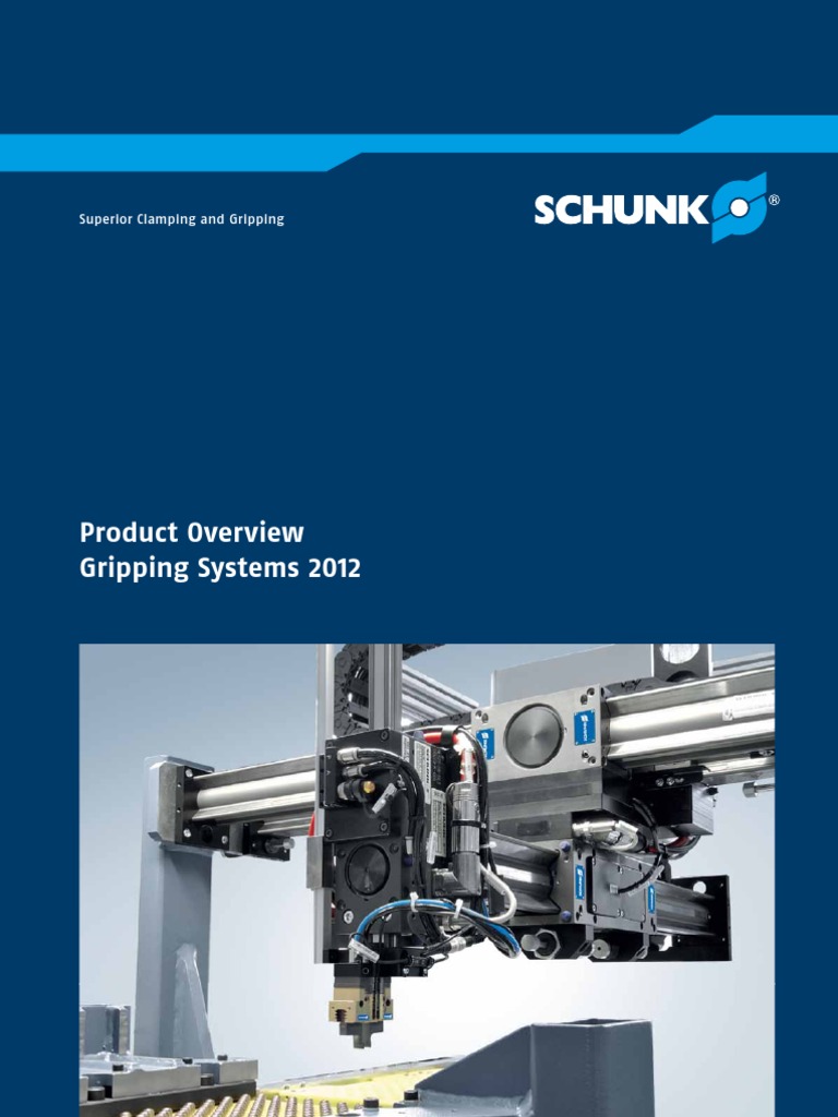 SCHUNK Gripping Systems 2012 Overview | PDF | Servomechanism ...