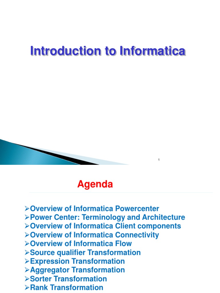 New Informatica Concepts - Day | PDF | Sql | Databases